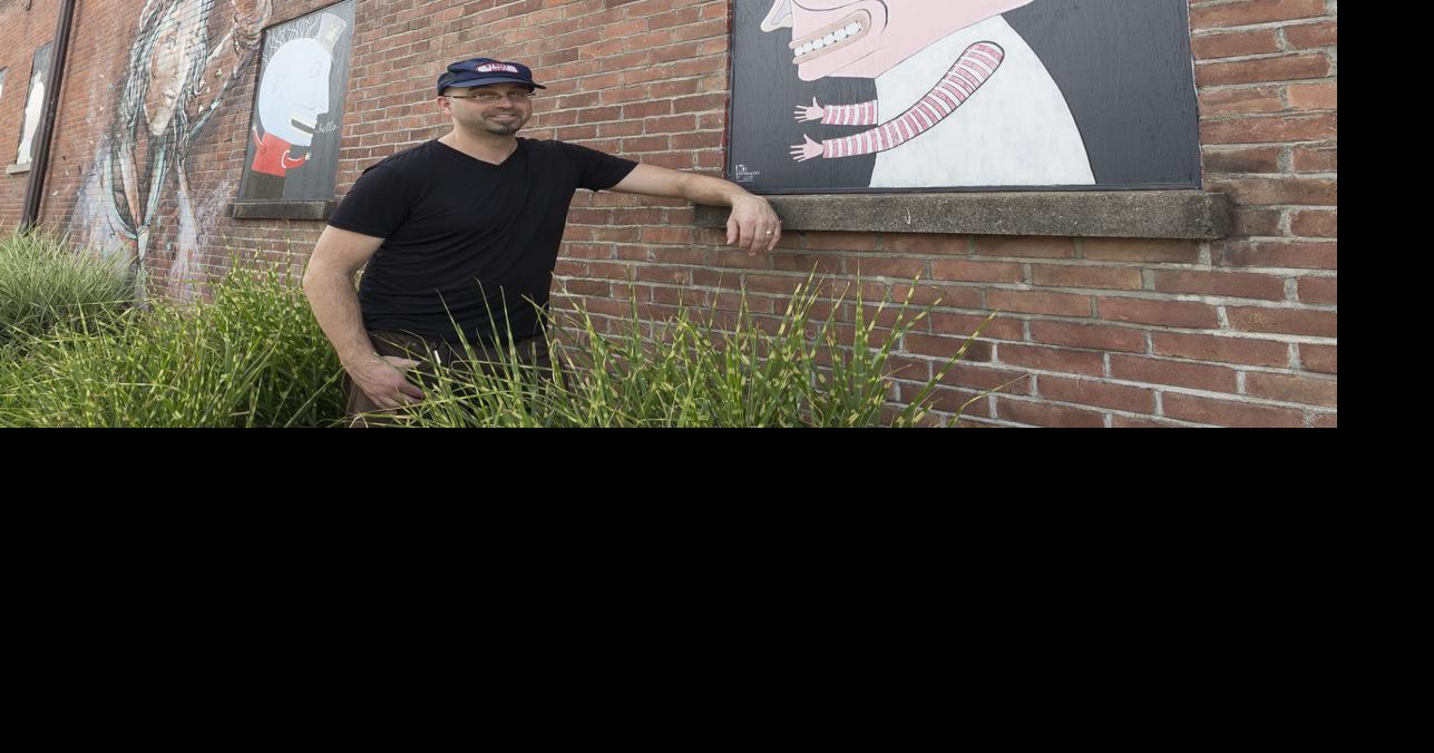 Ithaca Painter Makes Meadow St. Mural | Art | ithaca.com