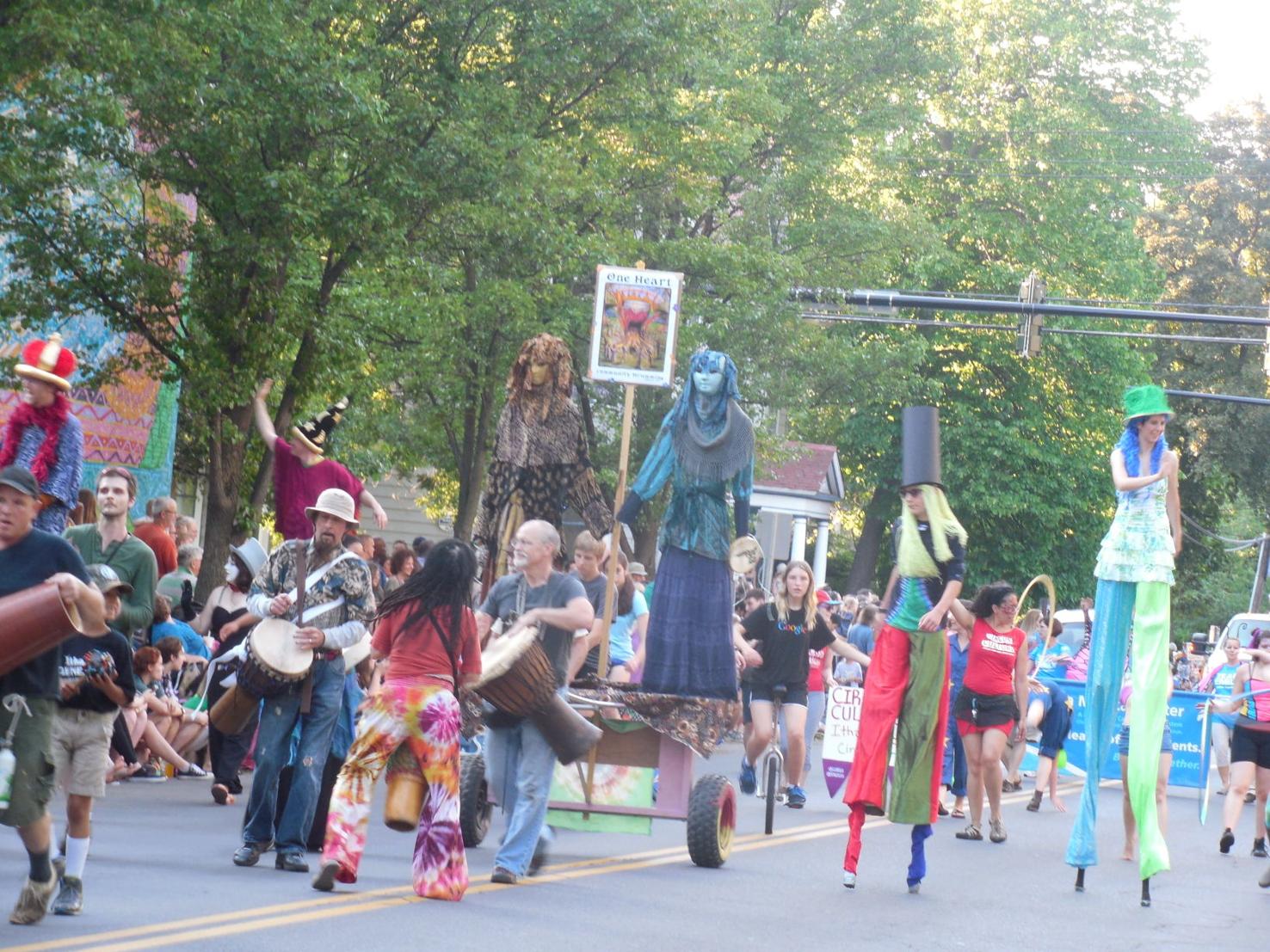 PICS: Ithaca Fest Parade | News | ithaca.com