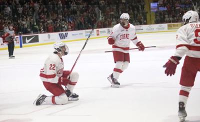 Offense Shines as #10 Men's Hockey Defeats Brown | Sports | ithaca.com