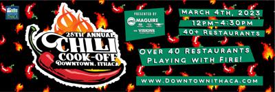 Chili Cook-Off Coming to Downtown Ithaca March, 4th | Ithaca | ithaca.com