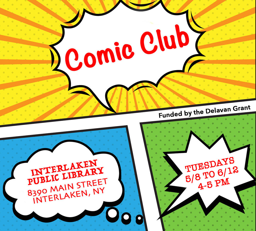 Comic Book Club | Kids | ithaca.com