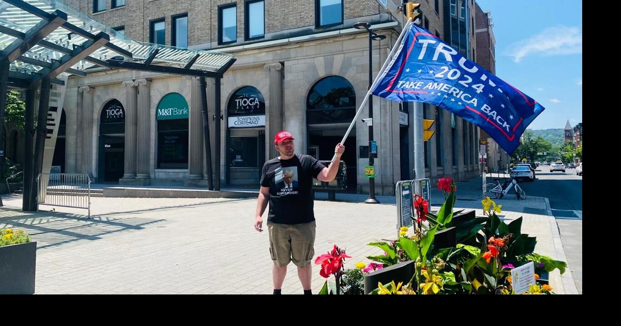 Guest Opinion: Trump Supporters Rally on Ithaca Commons Following ...
