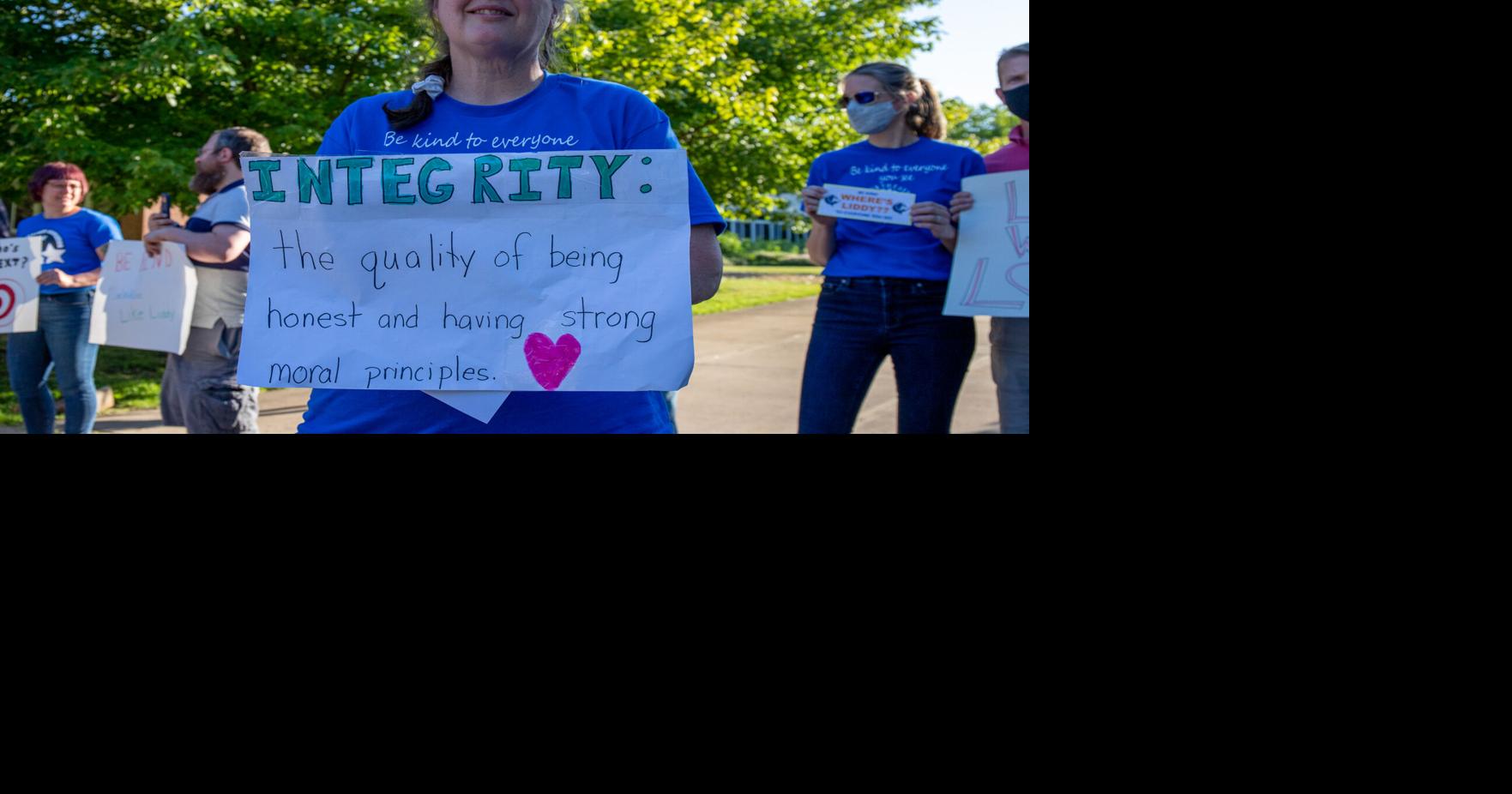Dozens protest ICSD School Board | News | ithaca.com