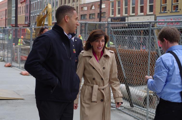 Lieutenant Gov Takes A Commons Walk | News | ithaca.com