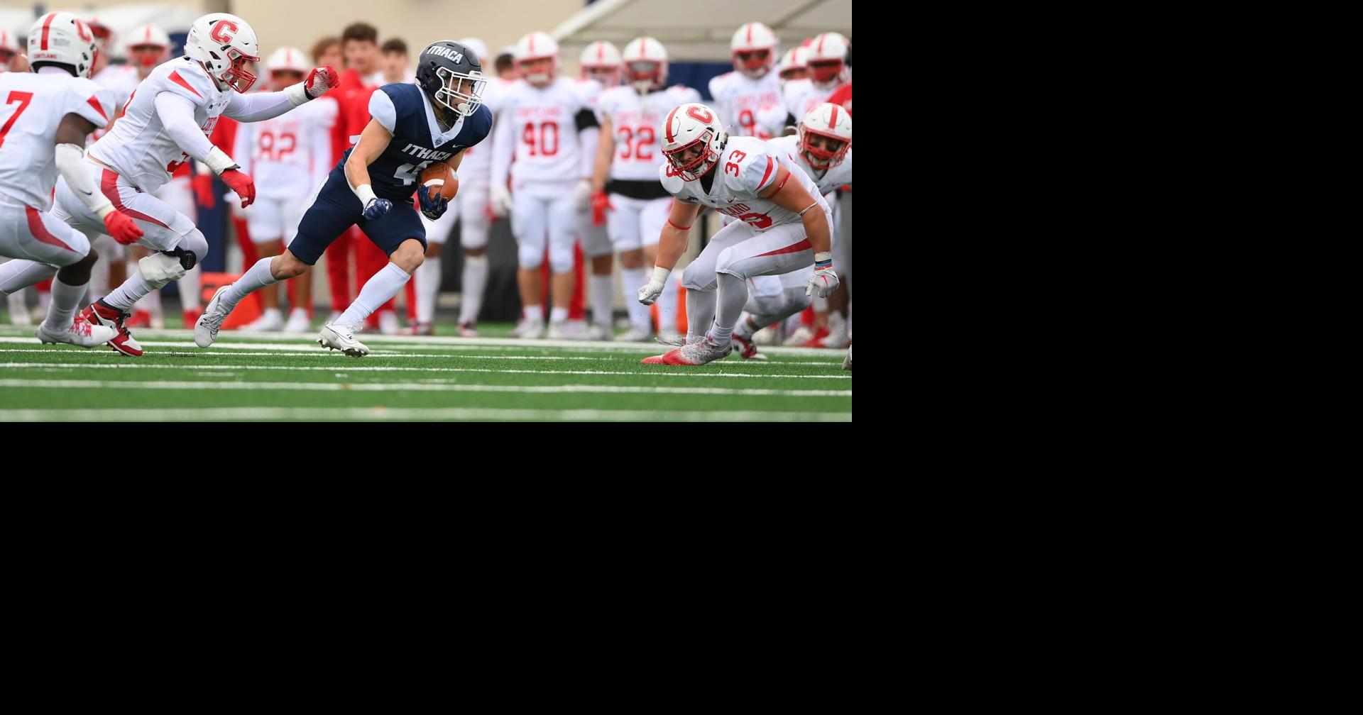 Cortland Wins Back Jug: Beats Ithaca 38-28; Both Teams Headed to ...