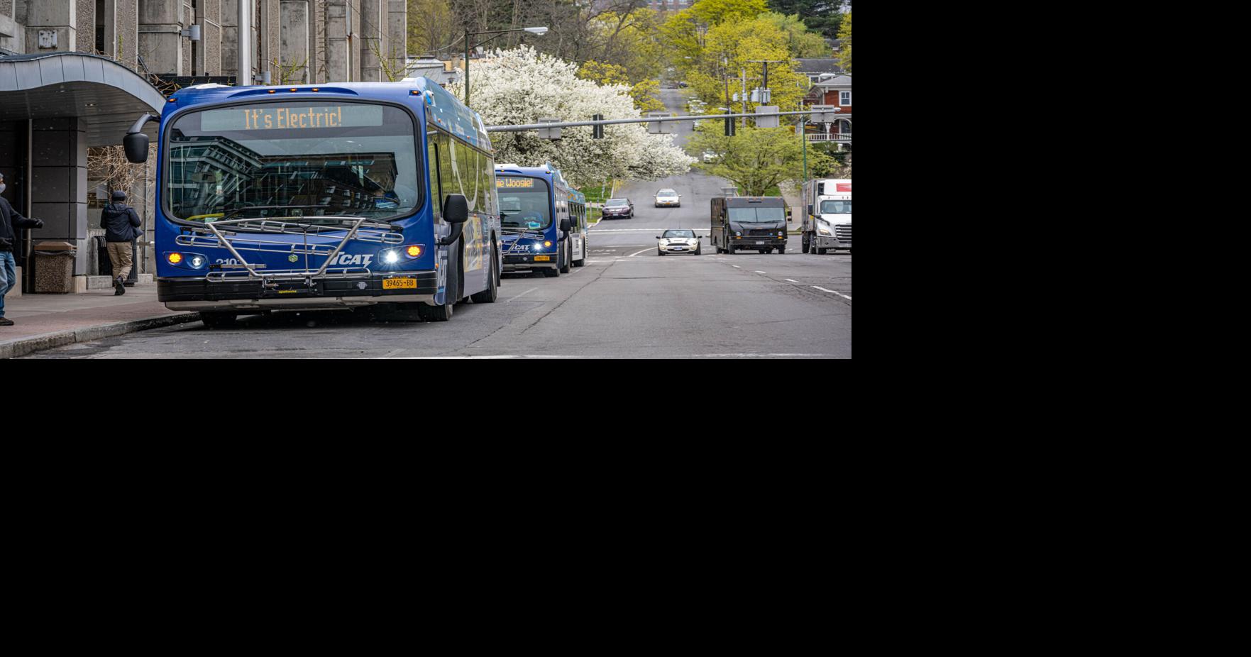 It’s electric: TCAT unveils electric buses on Earth Day | Ithaca ...