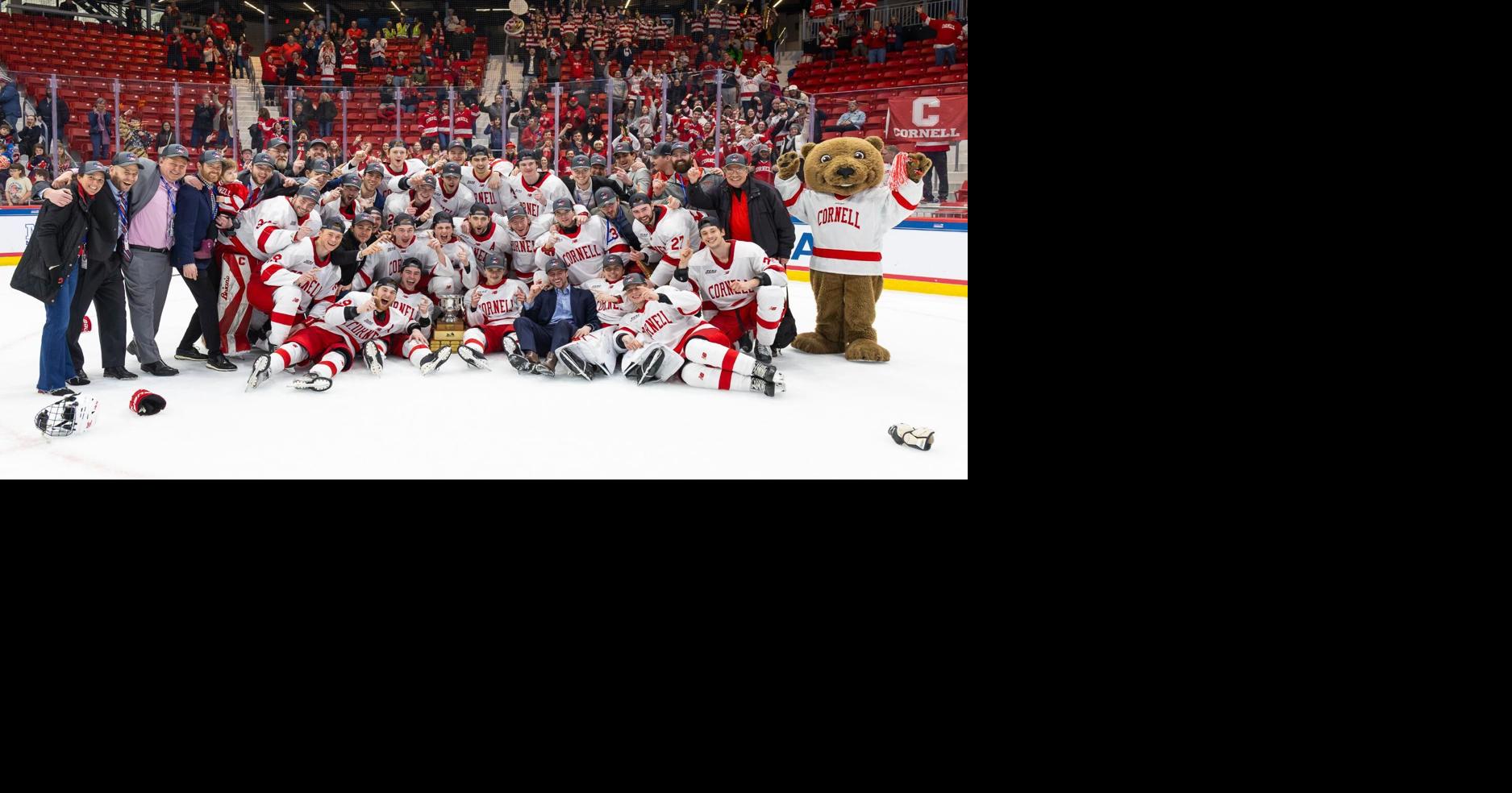 Cornell Men's Hockey Wins ECAC Championship With Win Over St. Lawrence ...