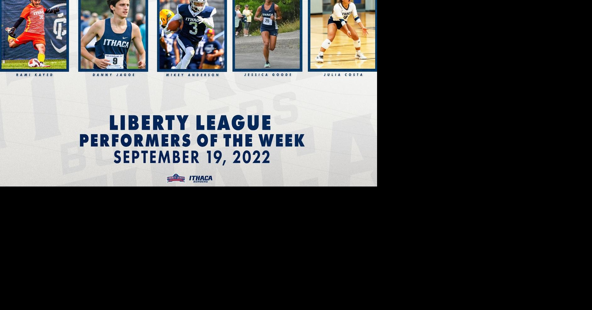 Five Ithaca Student-Athletes Highlight Liberty League Performers of the ...