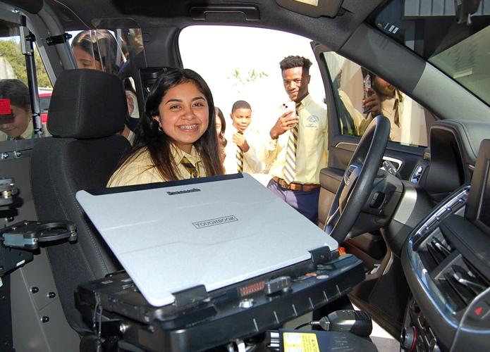 JISD Student Ambassadors visit public safety complex | Local News ...