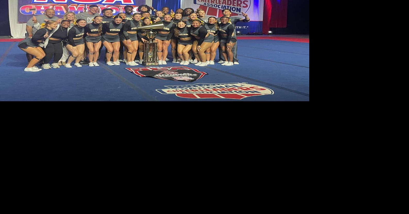 TJC's national champion cheerleading team includes three Cherokee ...