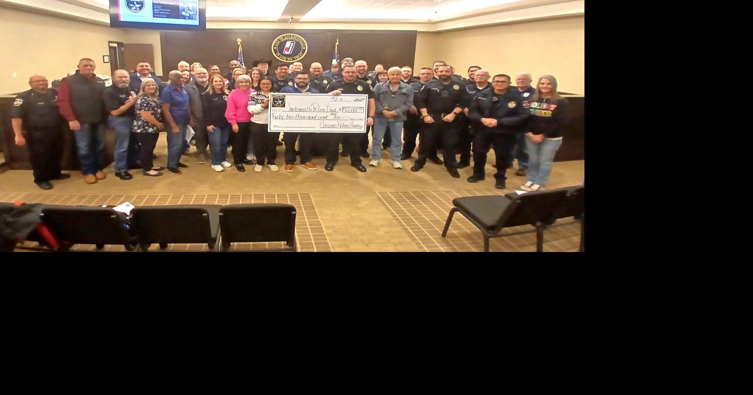 JCPAAA donates $42,000 to Jacksonville Police Department | Local News ...