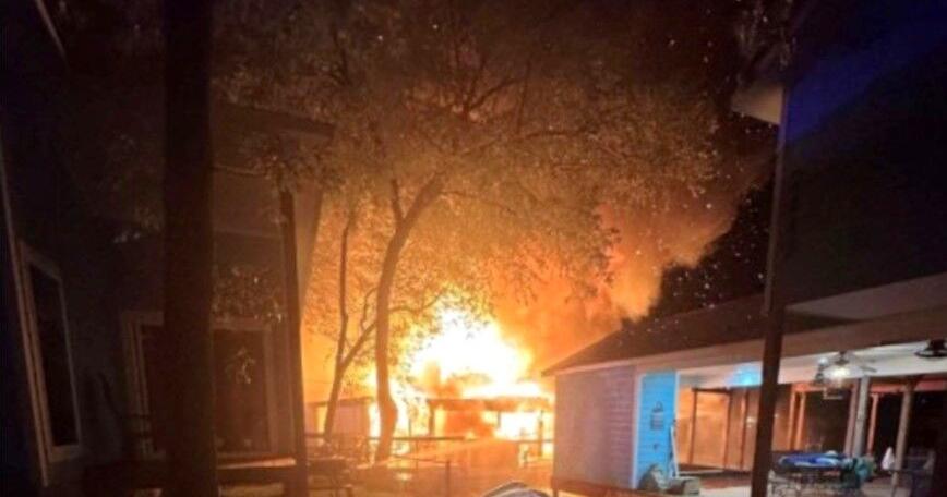 Jacksonville Firefighters battle overnight structure fire | Local News ...
