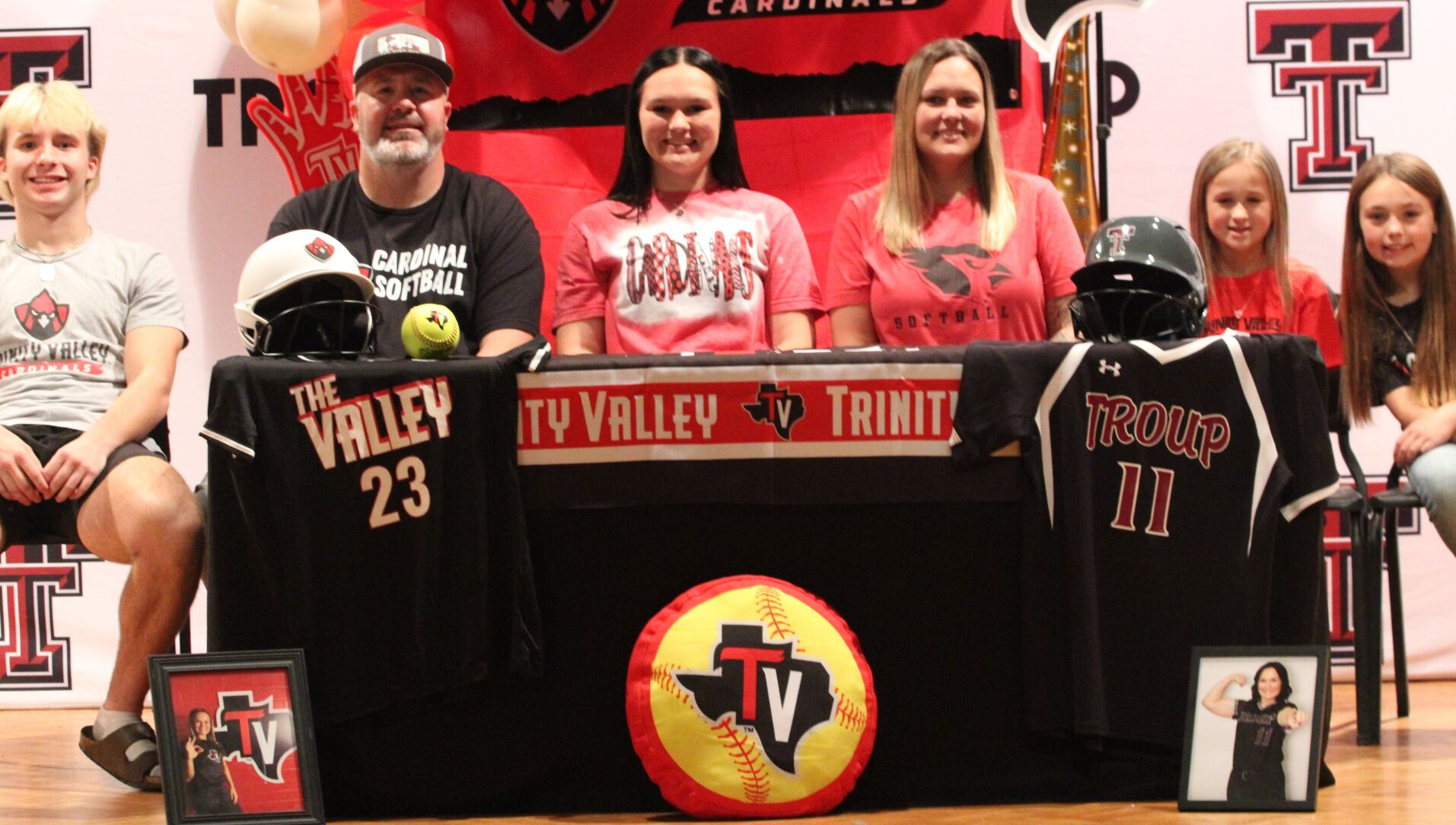 Softball: Taylor Gillispie signs with Trinity Valley Community College ...