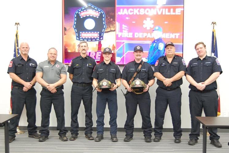 Two Jacksonville firefighters recognized for earning their black ...