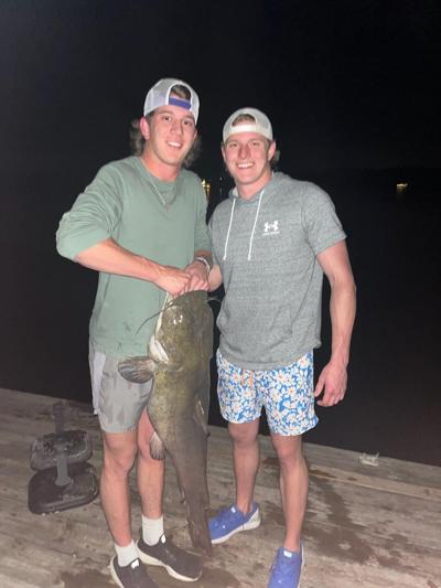 Livingstone brothers reel in a huge catfish on Lake Jacksonville ...
