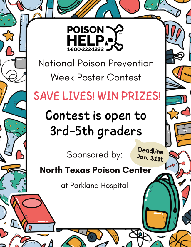 North Texas Poison Center conducts annual poster contest | News ...