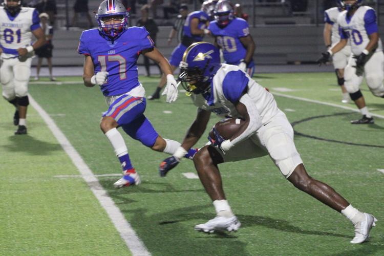 Jacksonville grinds out a 44-35 win over Henderson in season finale ...