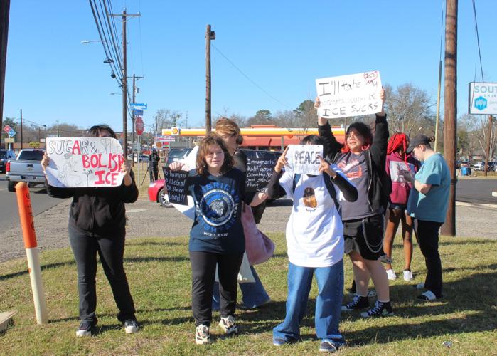 Jacksonville High School students protest ICE | Local News ...