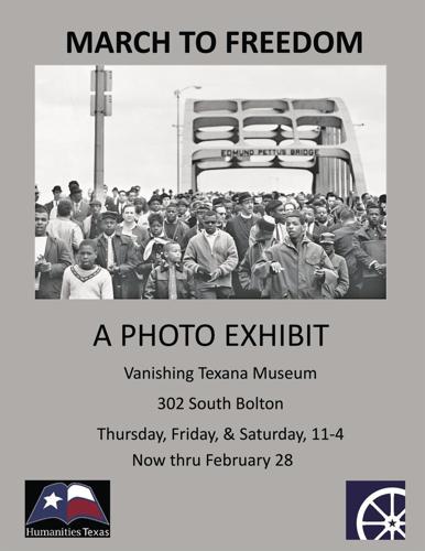 COLUMN: March to Freedom:: A new exhibit at the Vanishing Texana Museum ...