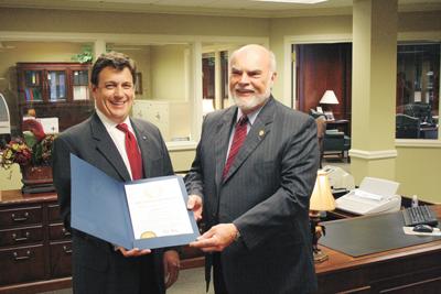 Austin made honorary admiral | Local News | jacksonvilleprogress.com
