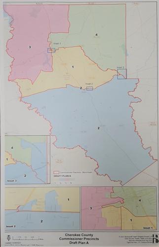 Cherokee County Commissioners hear redistricting plan | News ...