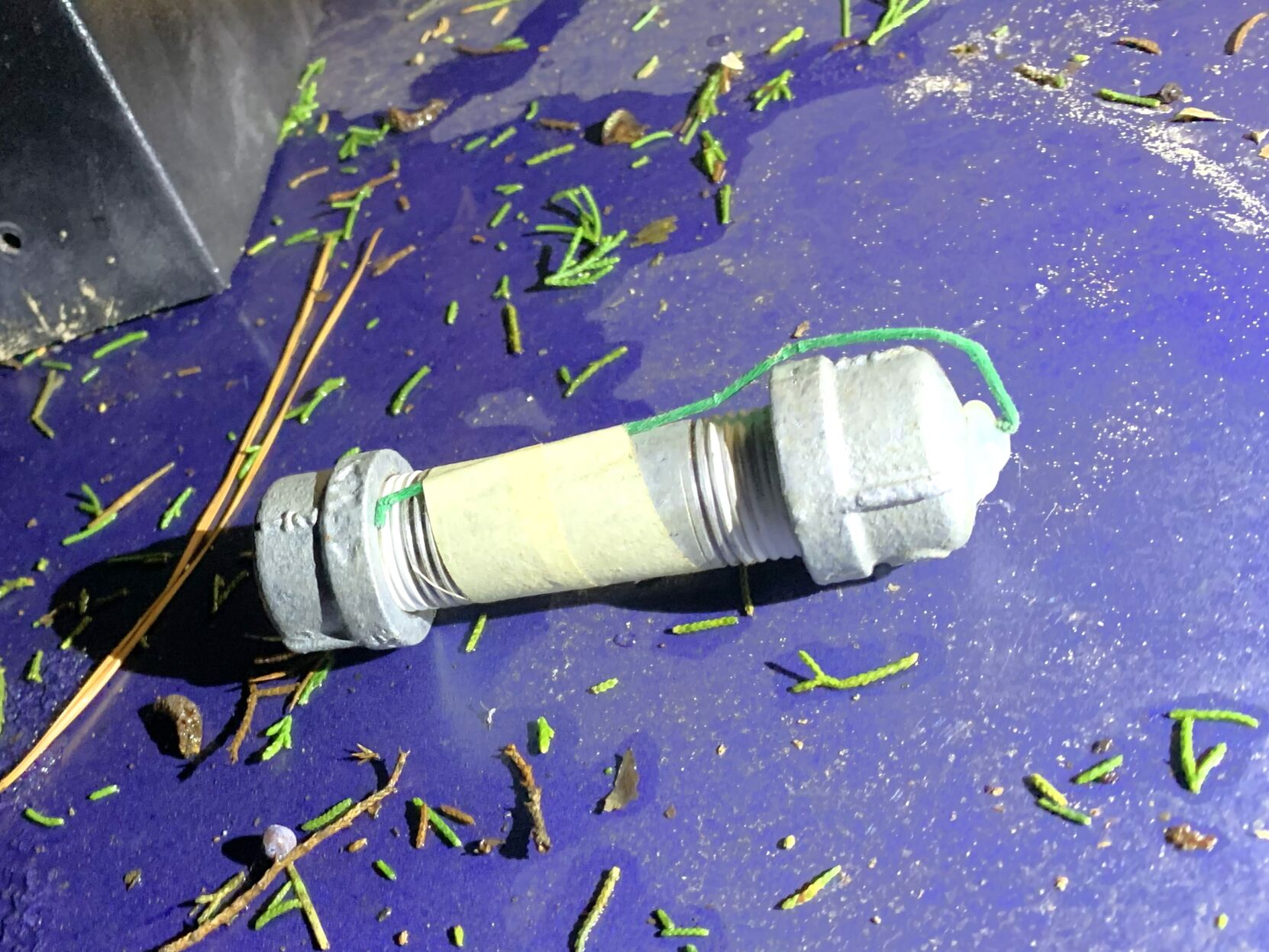 Suspected pipe bomb, firearms and illicit drugs seized from ...