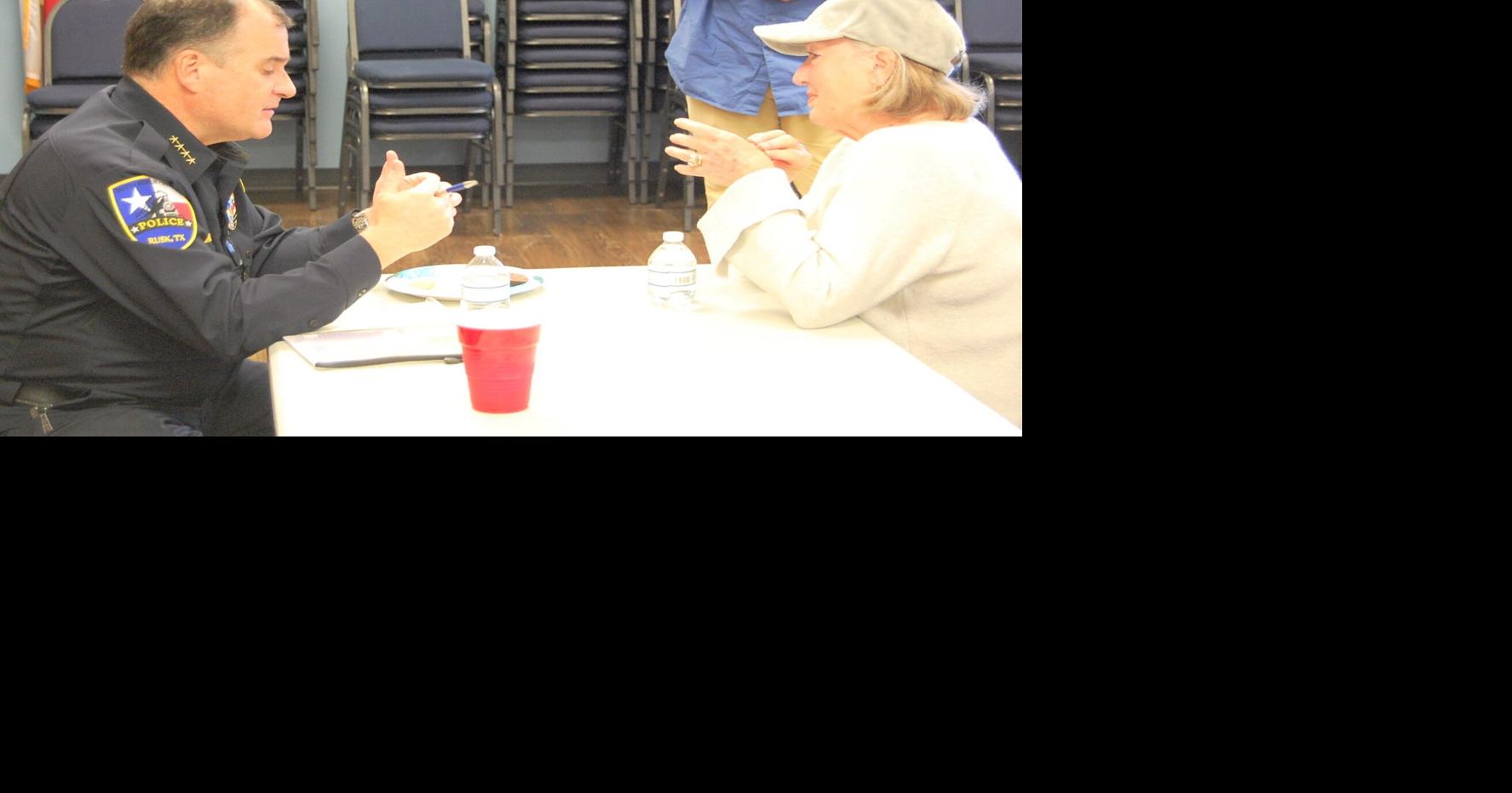 City of Rusk hosts meet and greet with police chief | Local News ...