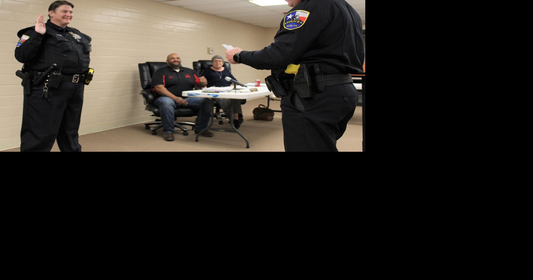 Under Oath: Rusk welcomes new police officer, approves cemetery fees ...
