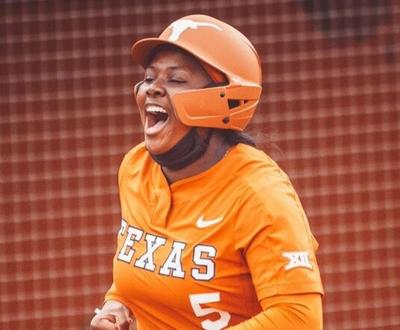 Jordyn Whitaker strokes grand slam in Texas' rout over Texas Tech ...