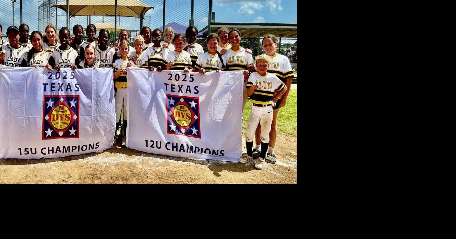 Alto 15U and 12U All-Stars to represent Texas at softball World Series ...