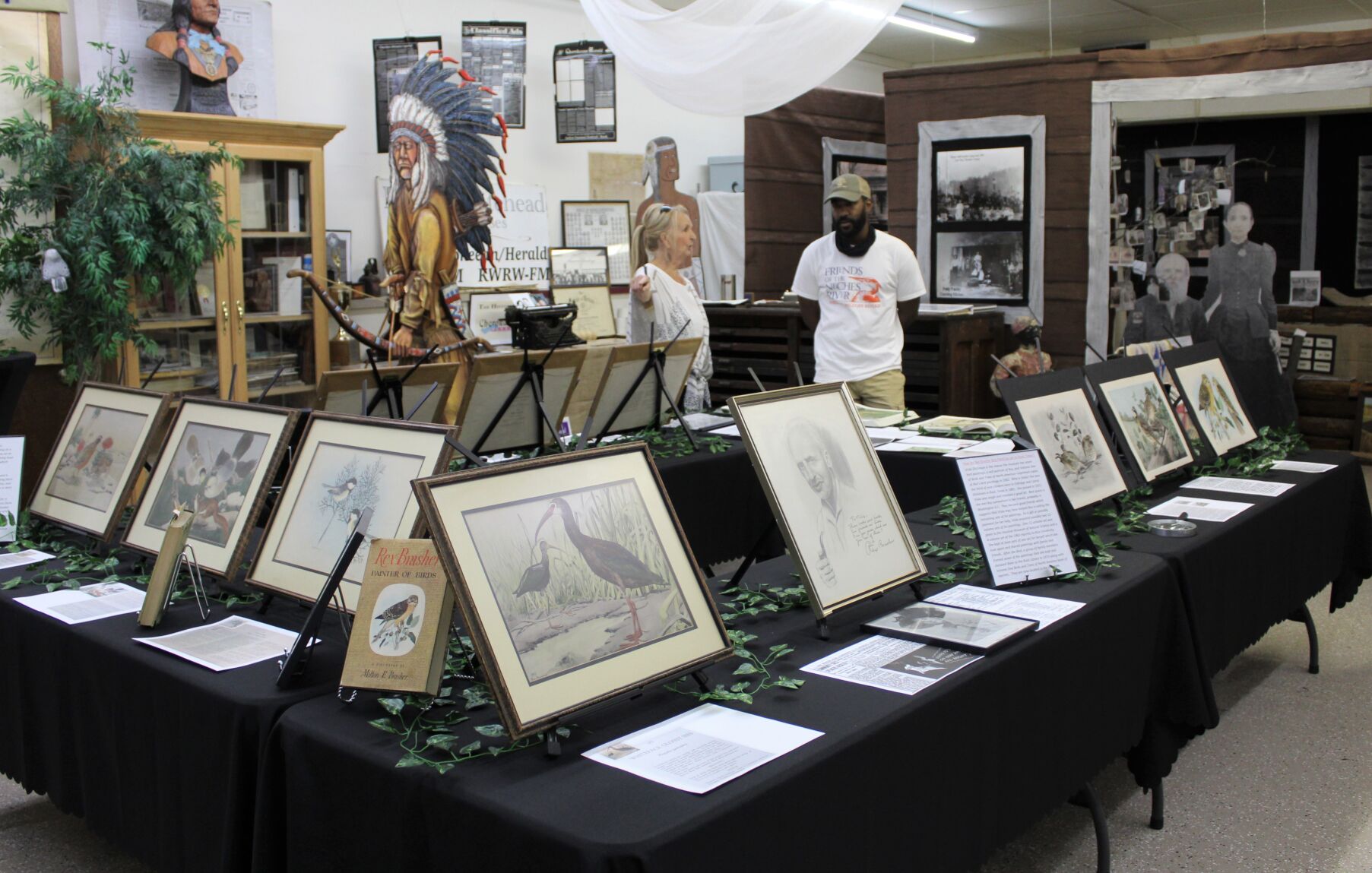 Art takes flight: Watercolor painter Rex Brasher’s artwork opens to ...