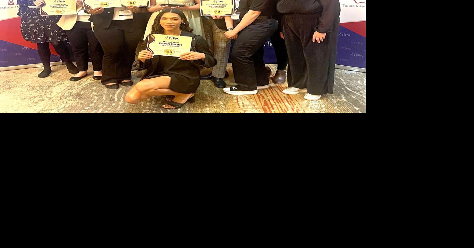 Tyler Junior College student media earns multiple journalism awards ...