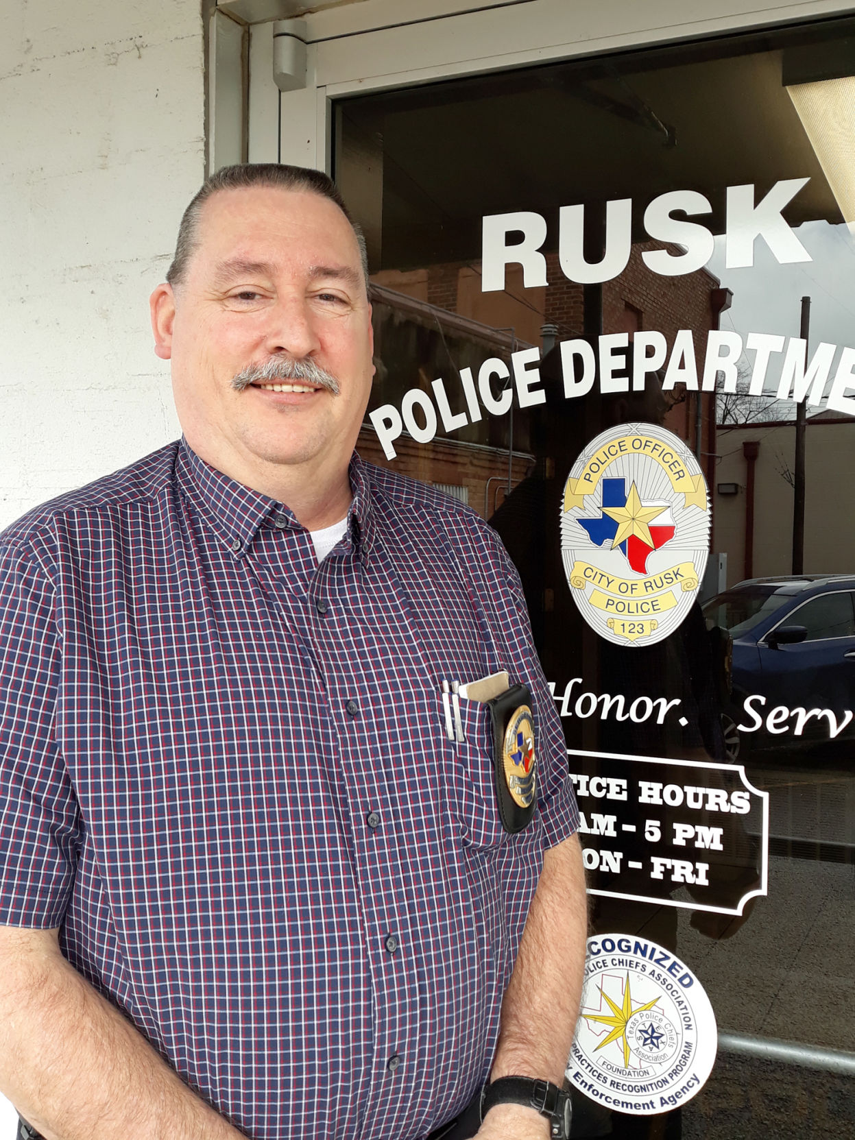 Rusk: Hughes begins role as interim police chief | News ...