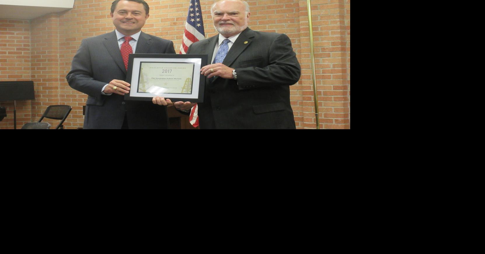 Senator Nichols receives Legislative Champion Award | News ...