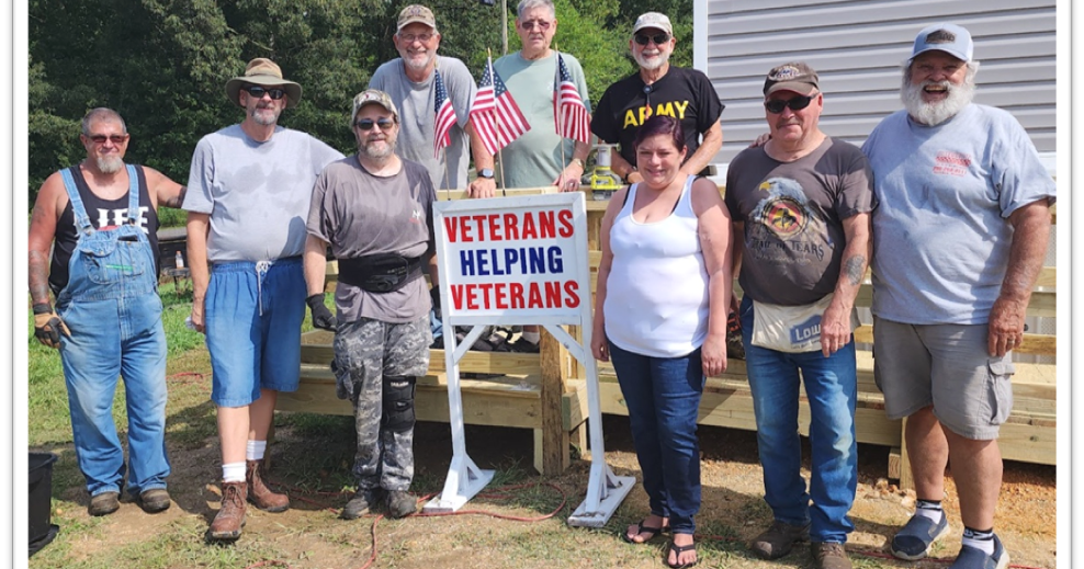 Veterans Helping Veterans recently completed a wheelchair ramp in ...