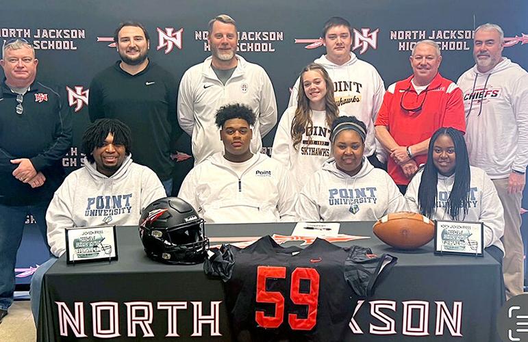 North Jackson lineman Malone signs with Point | Sports | jcsentinel.com