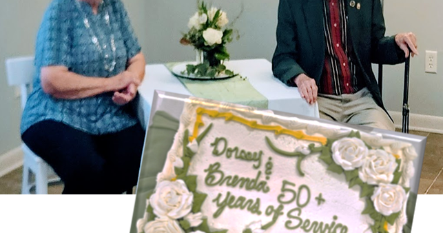 Dutton United Methodist Church honors Reverend Dorsey Walker and Mrs ...