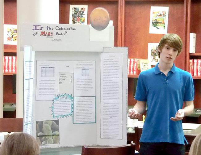Mars project earns student first place in SHS Science Fair | News ...