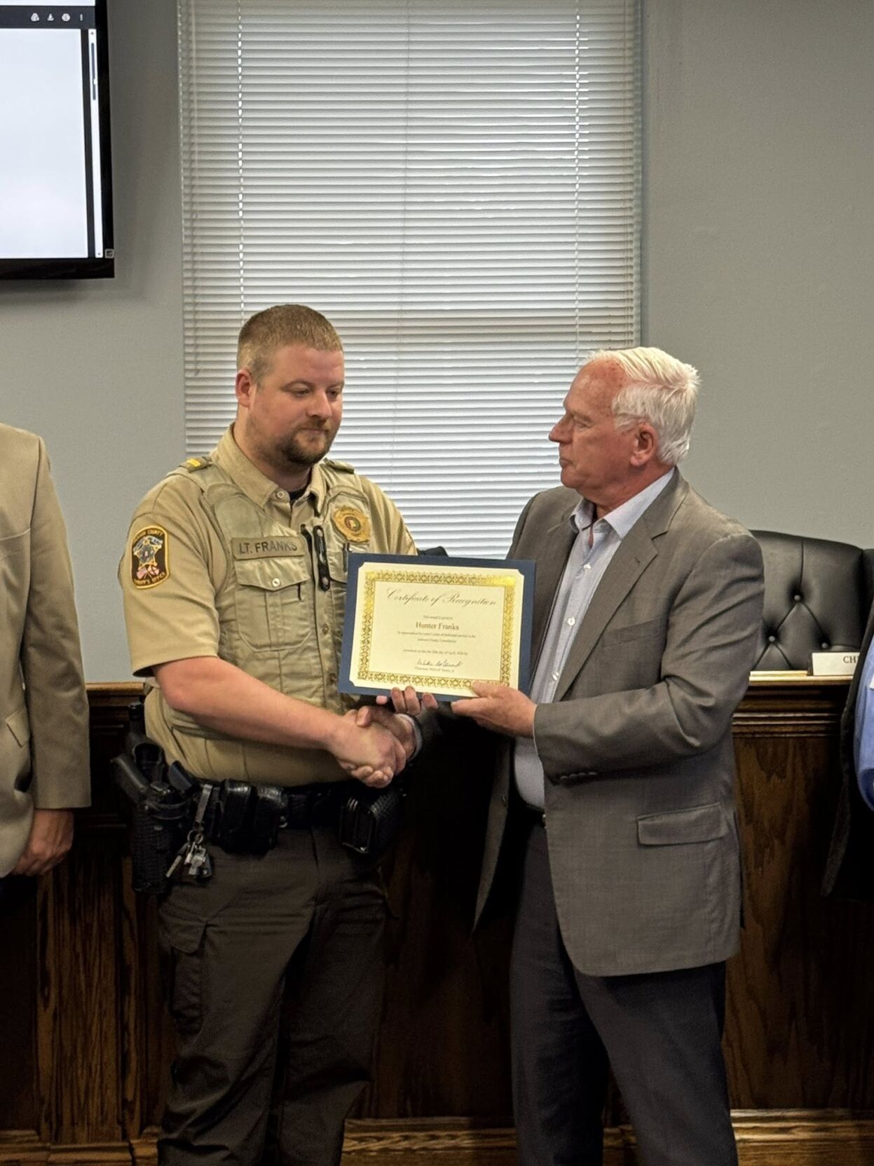 Commission honors service milestones, appoints E-911 board member ...