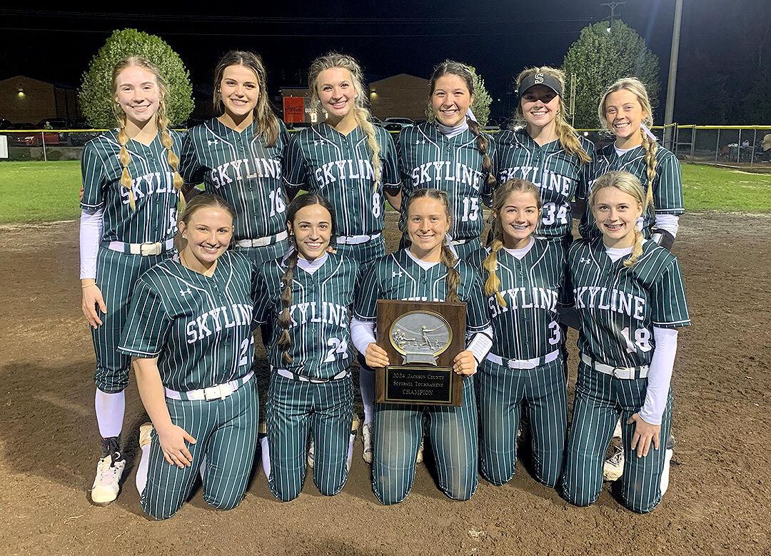 JACKSON COUNTY SOFTBALL TOURNAMENT: Skyline goes 4-0 en route to first ...