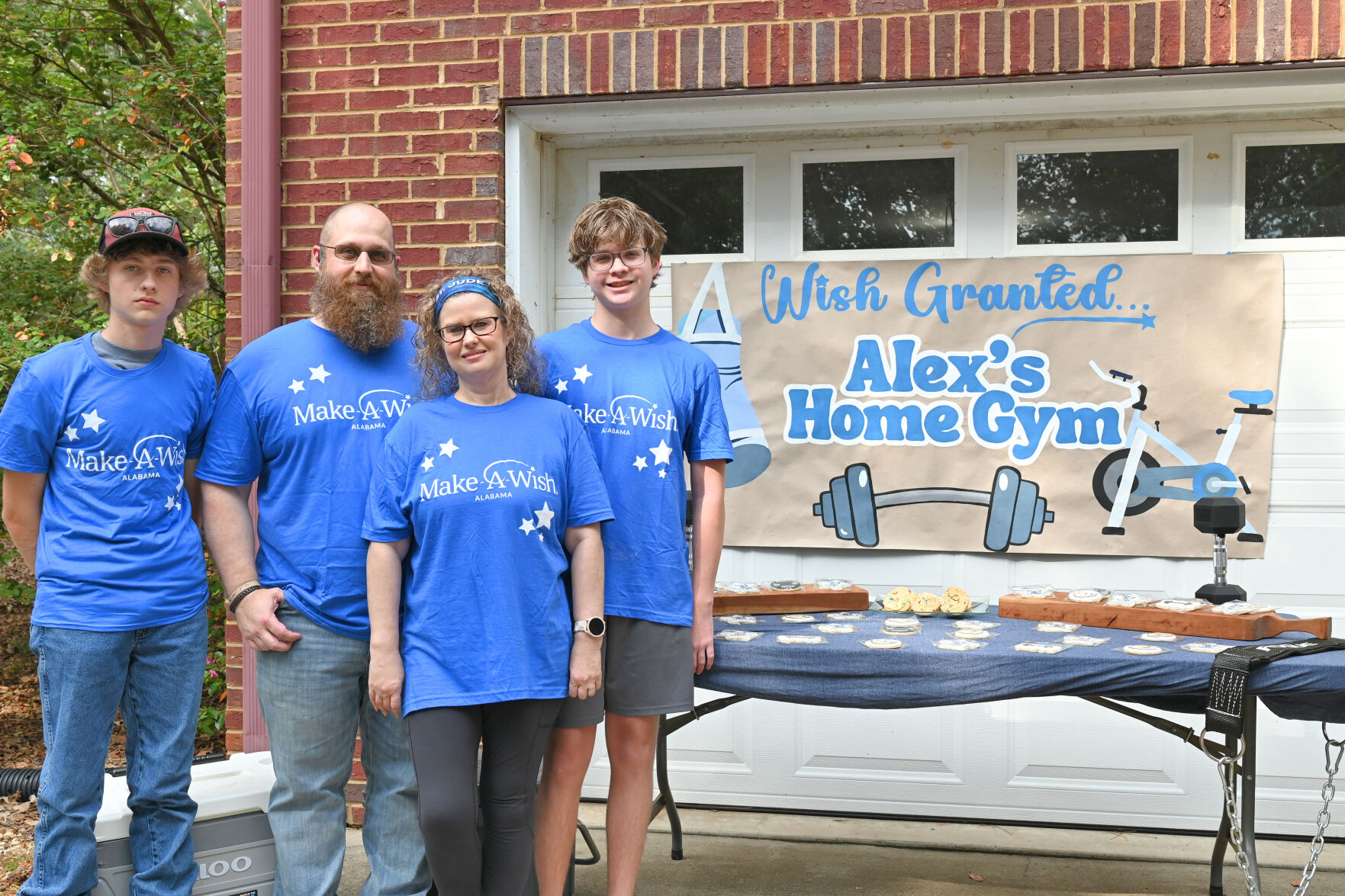 Make-a-Wish grants Scottsboro teen Alex Baird a home gym during battle ...