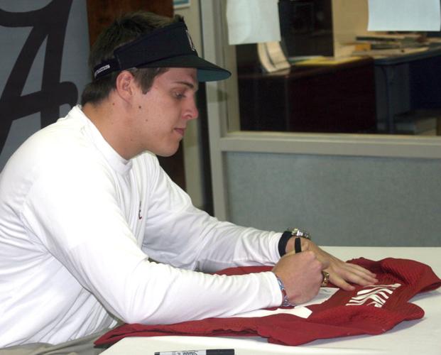 Former players Tinker, Shelley visit with local Alabama football fans ...