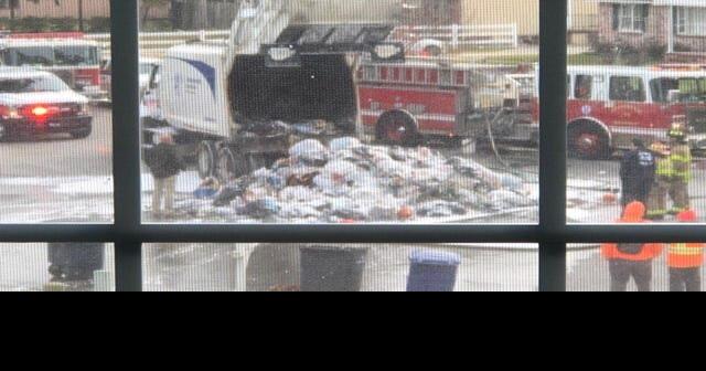 Sanitation: Trash truck fire caused by batteries | News | jdnews.com