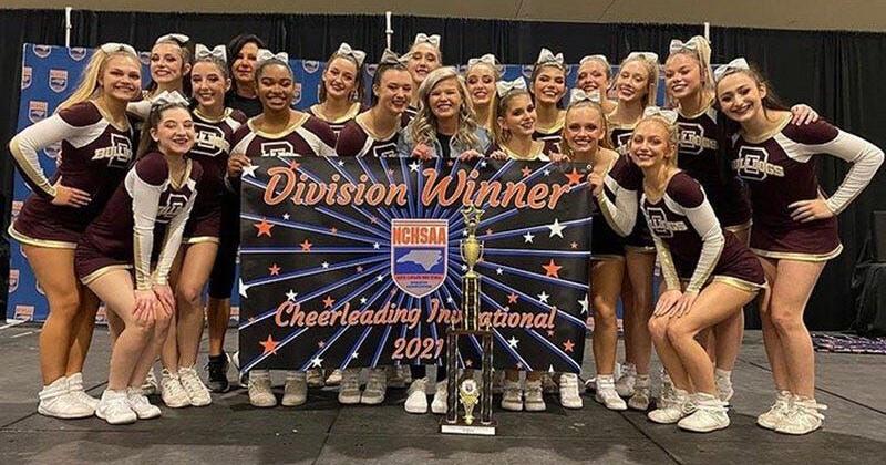 Dixon High cheerleaders win first place in division at NCHSAA ...