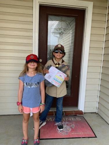 Onslow students honor cub scout oath by helping with Parkwood toiletry ...