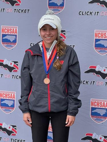 Jacksonville's Sanaa Carter second, East Duplin's Beaty Lanier third in ...