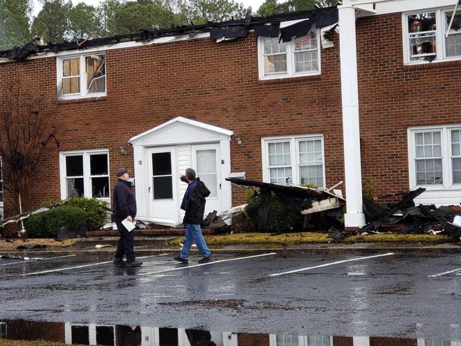 Photos: Scenes from Hinson Arms fire | News | jdnews.com