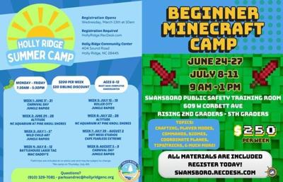 From art to Minecraft to forensics, consider registering your child for ...