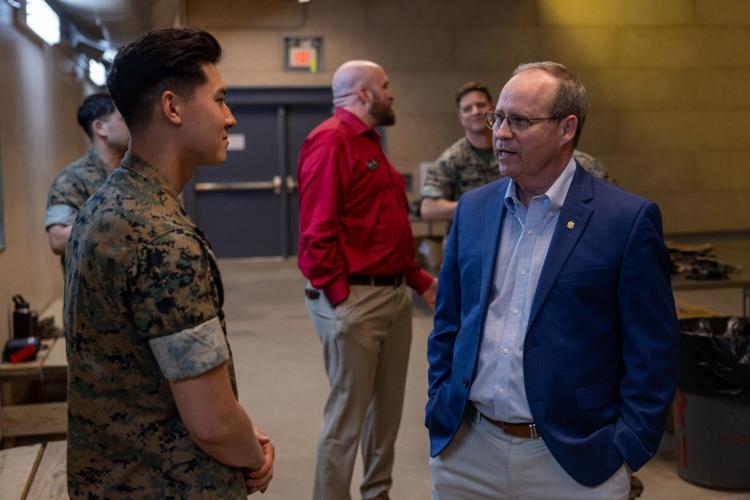 Murphy visits Marine Corps base, child care center | News | jdnews.com