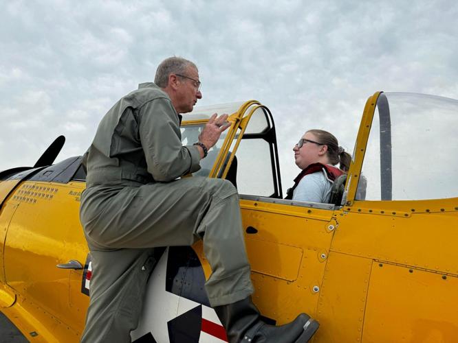 I flew with a civilian performer ahead of the 2024 Cherry Point Air ...